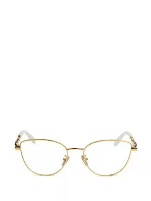 BVLGARI Serpenti Cat-eye Glasses - Gold