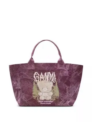 Ganni Printed Totes
