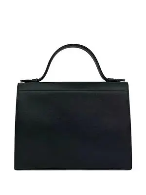 Saint Laurent 1980-1990 Leather Handbag - Black
