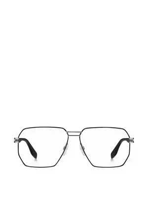 Marc Jacobs Pilot-frame Double-bridge Glasses - Black