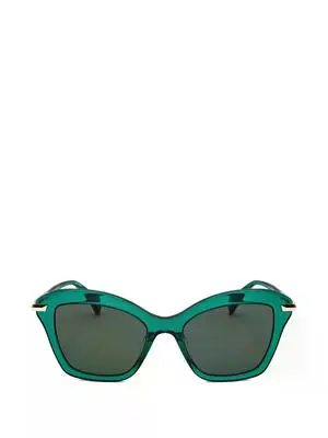 Rag & Bone Cat-eye Frame Sunglasses - Green