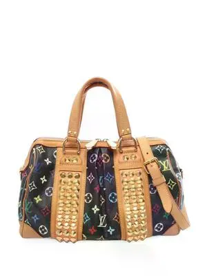 LOUIS VUITTON 2000s Mm Courtney Tote Bag - Black