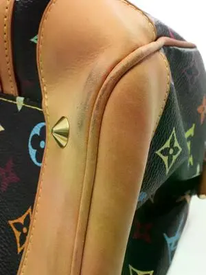 LOUIS VUITTON 2000s Mm Courtney Tote Bag - Black