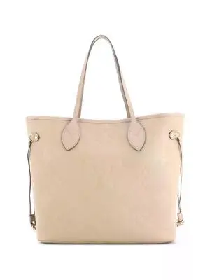 LOUIS VUITTON Neverfull Nm Monogram Empreinte Giant Mm Tote Bag - Neutrals