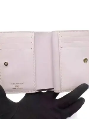 LOUIS VUITTON 2021s Mahina-monogram Bi-fold Wallet - Pink