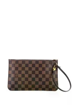 LOUIS VUITTON Neverfull Pochette Damier Large Pouch