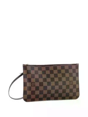 LOUIS VUITTON Neverfull Pochette Damier Large Pouch