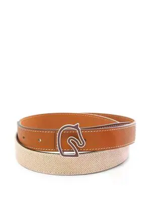 Hermès 2026 Tonnerre Reversible Belt - Brown