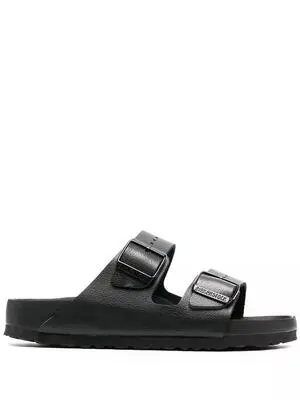 BIRKENSTOCK Arizona Leather Sandals - Black