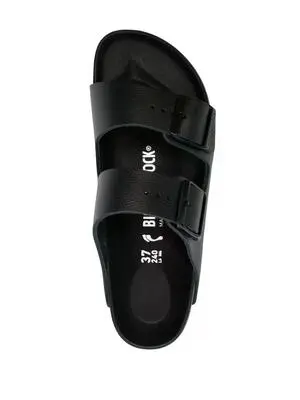 BIRKENSTOCK Arizona Leather Sandals - Black