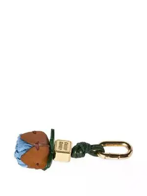 Miu Miu Leather Micro Trick Bag Charm