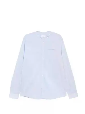 DONDUP Band-collar Chest-pocket Shirt