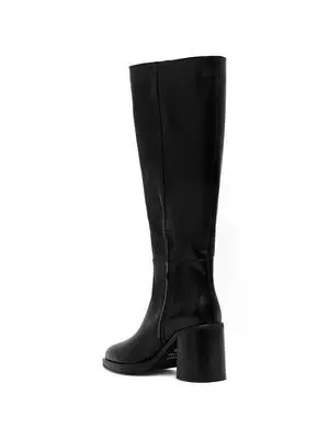 JONAK PARIS Dikinson Pointed-toe Knee-high Boots - Black