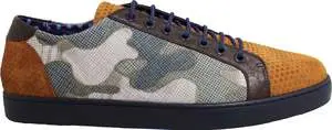 LORDS OF HARLECH Neutrals Trevor Camel Camo Sneaker