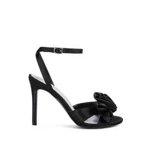 RAG & CO Chaumet Rose Bow Embellished Sandals In By Rag & Co