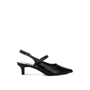 RAG & CO Abloom Kitten Heel Slingback Sandals In By