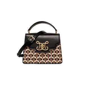 DE MARQUET Neutrals Signature Baby Monogram Onyx