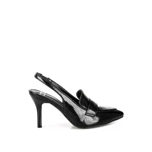 RAG & CO Voisin Slingback Loafer Sandals In By - Black
