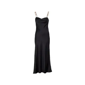 ZETAYE Avery Silk Chain Midi Dress