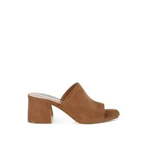 RAG & CO Citarum Real Suede Leather Slip Ons In Tan By - Brown