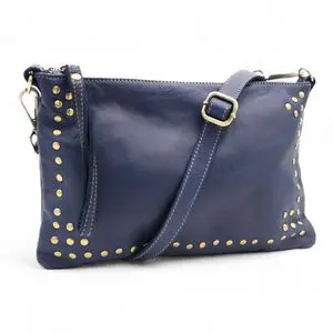 BOLSA NOVA HANDBAGS Boho Clutch In Navy - Blue