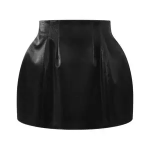 ZETAYE Kadence Faux Leather Mini Skirt