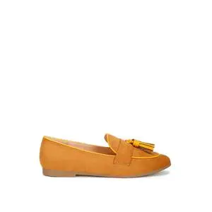 RAG & CO Neutrals Folklore Micro Suede Tassel Loafers In Tan By - Brown