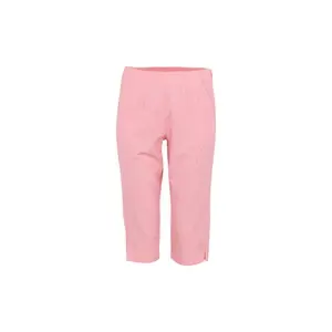 ZETAYE Celeste Linen Cotton Capri Pant - Pink