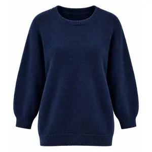 LUELLA FASHION Bettina Long Alpaca Jumper Navy - Blue