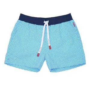 PATER ET FILIUS Bohemian Swim Shorts The Escapist Collection - Blue