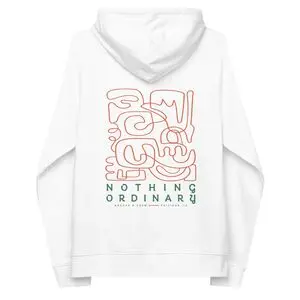 ANCHOR & CREW Sixteen Nothing Ordinary Editions Organic Cotton Hoodie - White