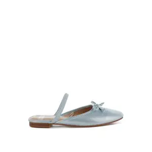 RAG & CO Opalia Glitter Ballet Mules In Baby By - Blue