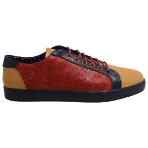 LORDS OF HARLECH Trevor Sneaker In Tanava - Black