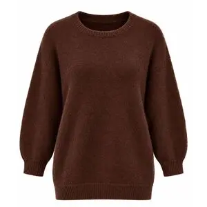 LUELLA FASHION Bettina Long Alpaca Jumper Chocolate - Brown