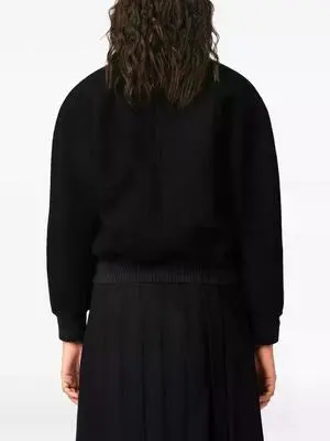 AMI Paris Short Double Breasted Wool Bomber