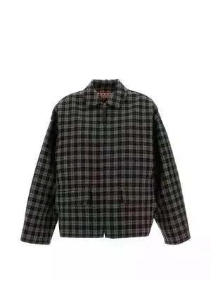 Marni Check-pattern Zip-up Jacket