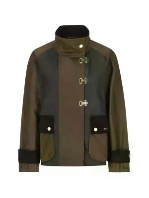 Barbour Hazelwood Corduroy-trim Lobster-claw Jacket - Brown