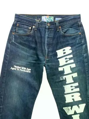 BETTER WITH AGE Beaufort Logo-print Jeans