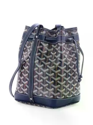 Goyard Petit Flot Coated Canvas Pm Bucket Bag