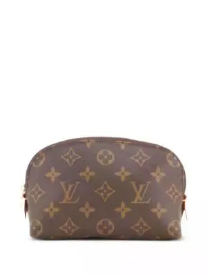 LOUIS VUITTON Cosmetic Monogram Canvas Pouch - Brown