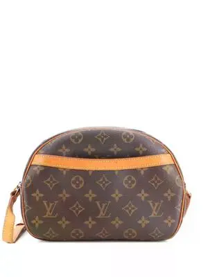 LOUIS VUITTON Blois Handbag Monogram Canvas Crossbody Bag