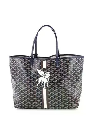 Goyard Saint Louis Printed Coated Canvas Pm Tote Bag