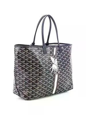 Goyard Saint Louis Printed Coated Canvas Pm Tote Bag