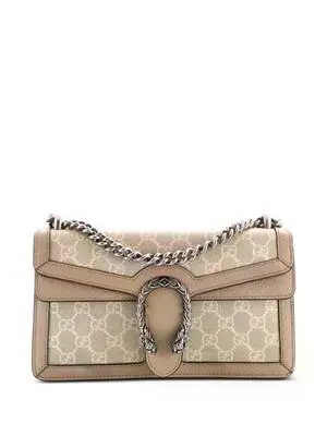 Gucci Dionysus Bag Gg Coated Canvas With Leather Small Shoulder Bag