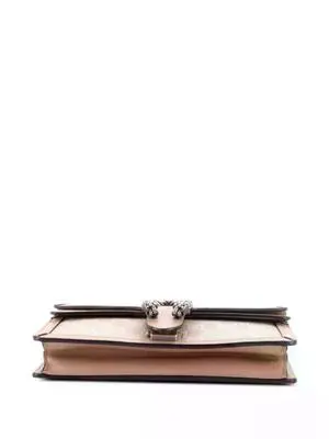Gucci Dionysus Bag Gg Coated Canvas With Leather Small Shoulder Bag