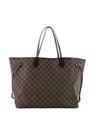 LOUIS VUITTON Neverfull Damier Gm Tote Bag - Brown