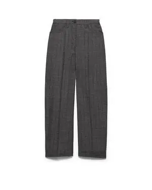 Prada Mouliné Wool Pants