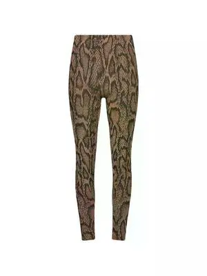 Wolford Snake-print Trousers - Brown