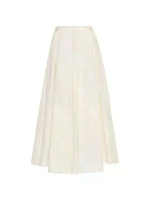 Agua Bendita Delta Playa Midi A-line Skirt