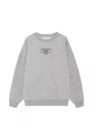ANINE BING Miles Sweatshirt Studio Heather - Grey